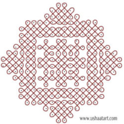 Kambi Kolam No. 154 – Usha at Art